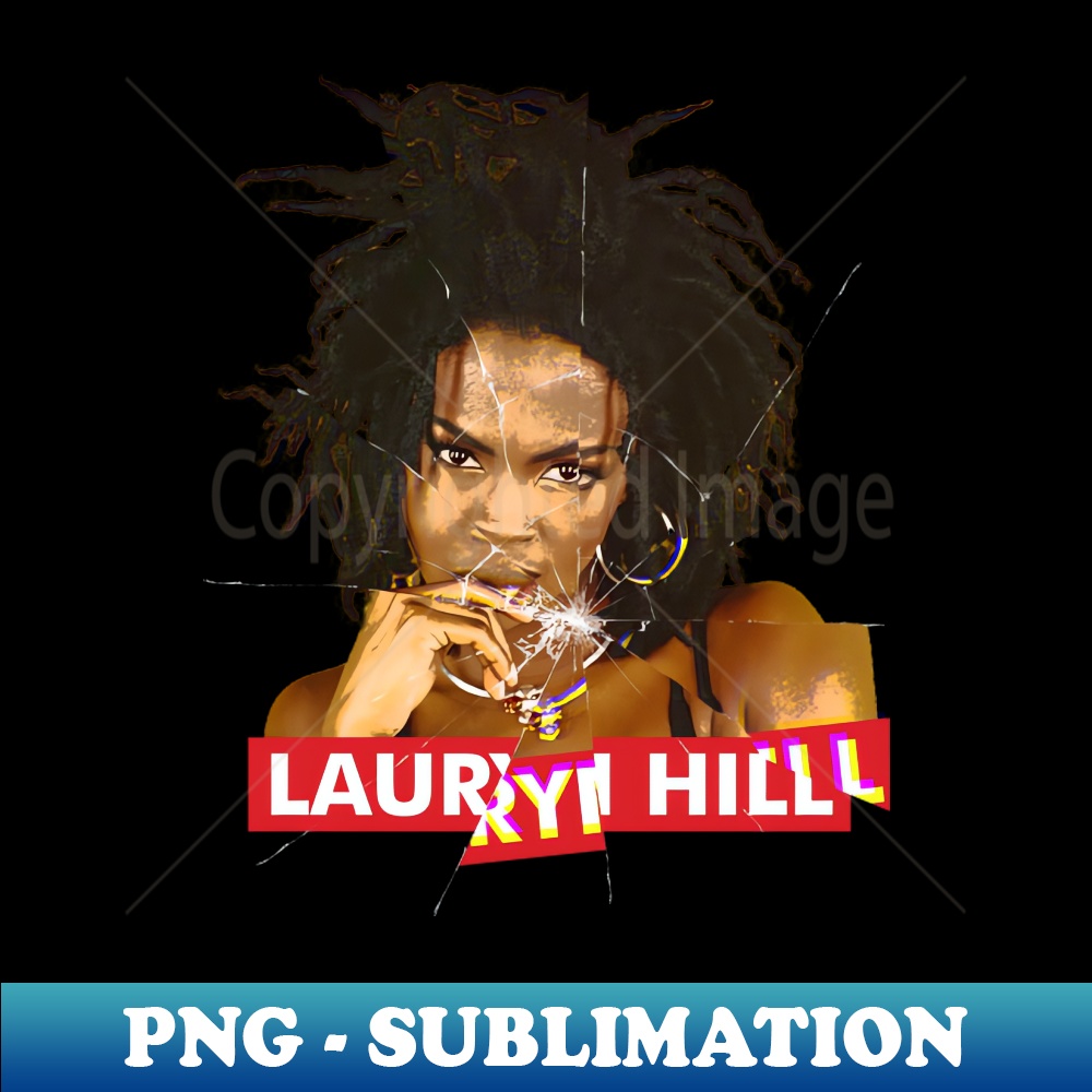 ART GLASS - lauryn hill - High-Resolution PNG Sublimation Fi - Inspire ...