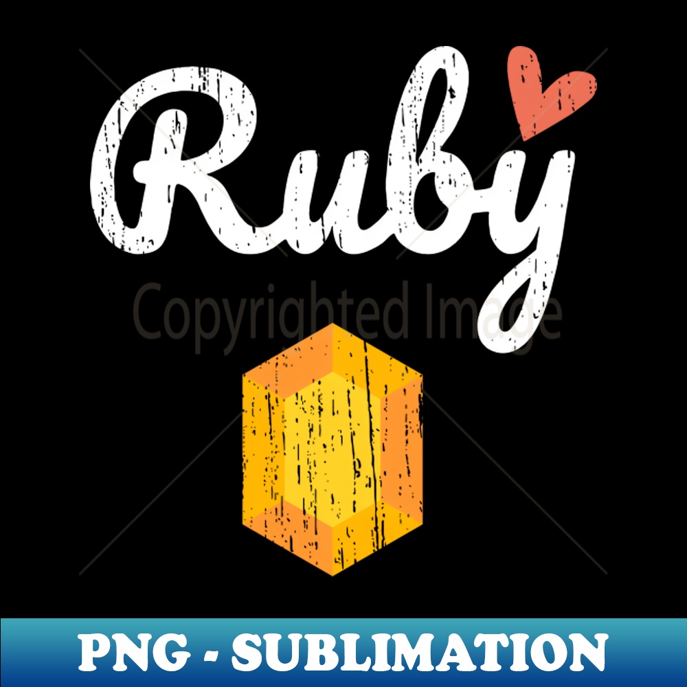 ruby - Creative Sublimation PNG Download - Bold & Eye-catchi - Inspire Uplift