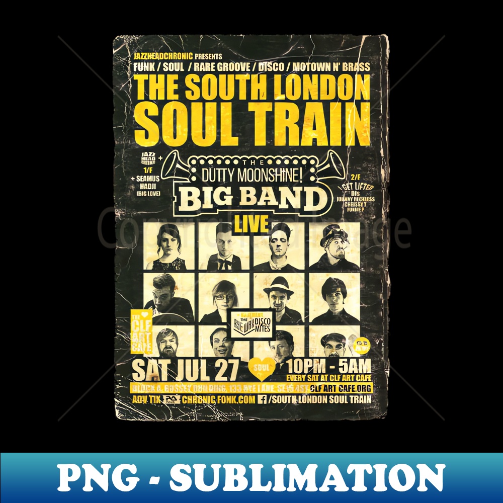 POSTER TOUR - SOUL TRAIN THE SOUTH LONDON 85 - Stylish Subli | Inspire ...