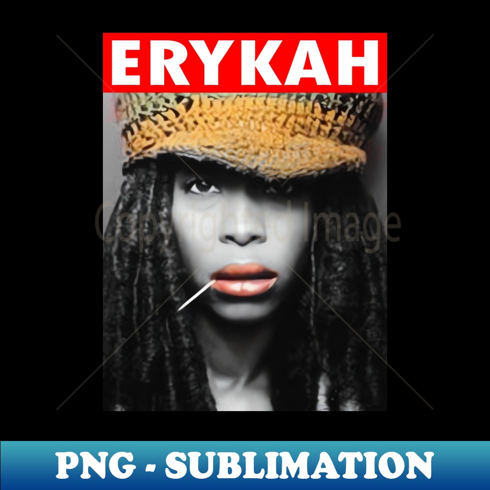 Sing Erykah Badu Vintage RNB - Special Edition Sublimation | Inspire Uplift