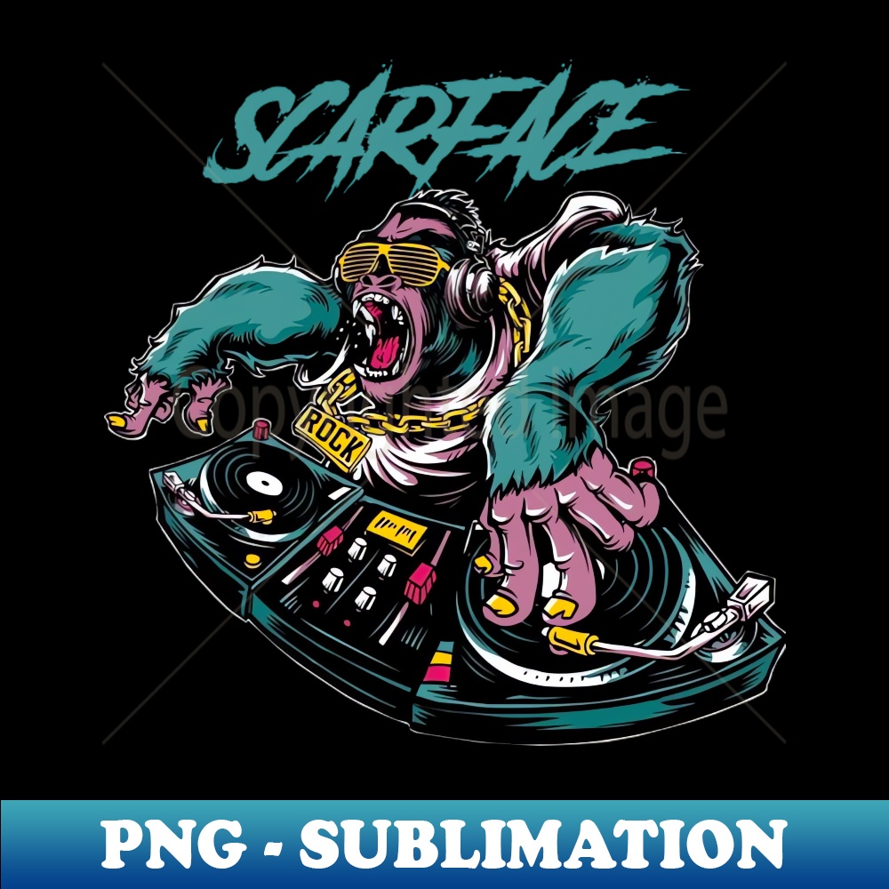 SCARFACE RAPPER - Signature Sublimation PNG File - Add a Fes | Inspire ...
