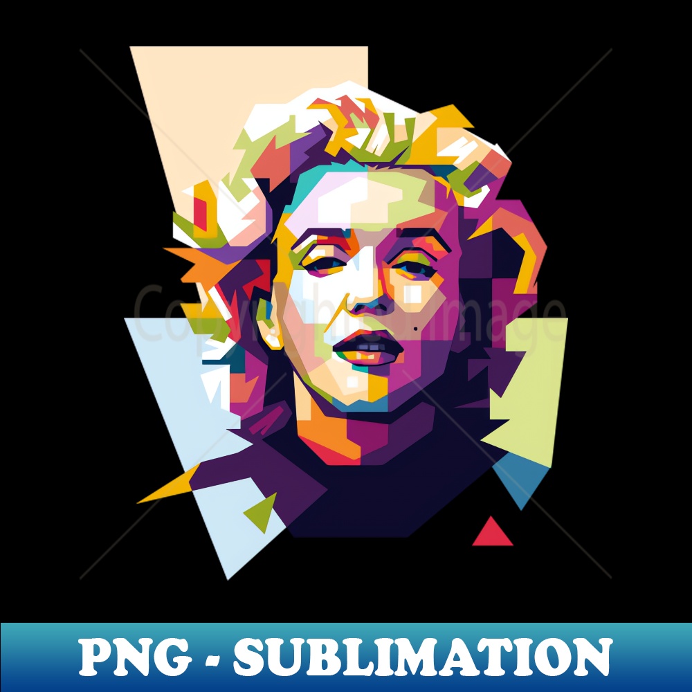 Marilyn Monroe - Modern Sublimation PNG File - Bold & Eye-ca - Inspire ...
