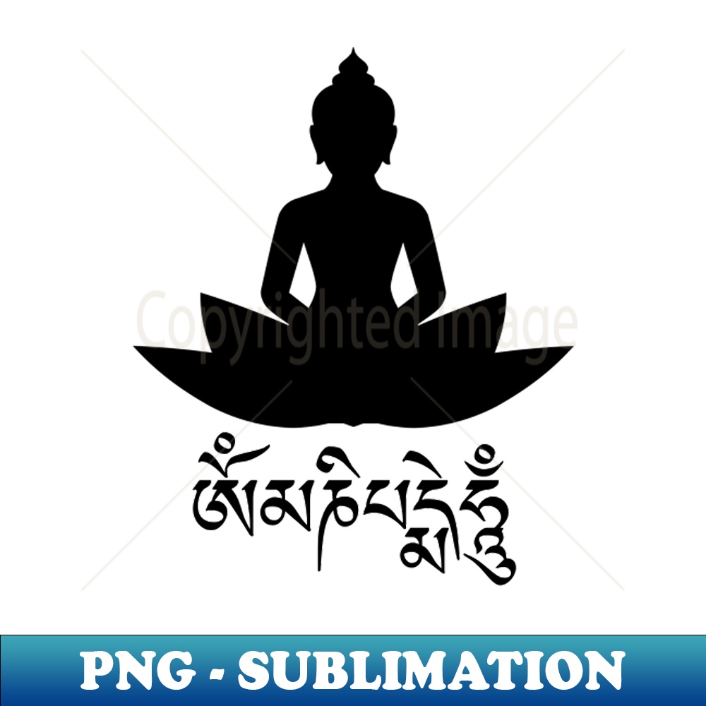 Om Mani Padme Hum Tibetan Buddhist Mantra of Compassion - St - Inspire ...