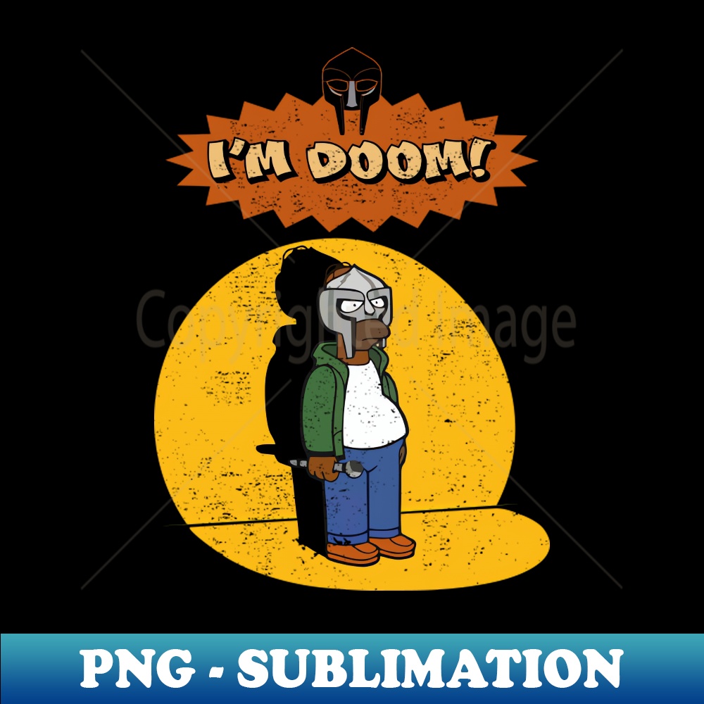 Im Doom - Mf Doom - Exclusive Sublimation Digital File - Per | Inspire ...