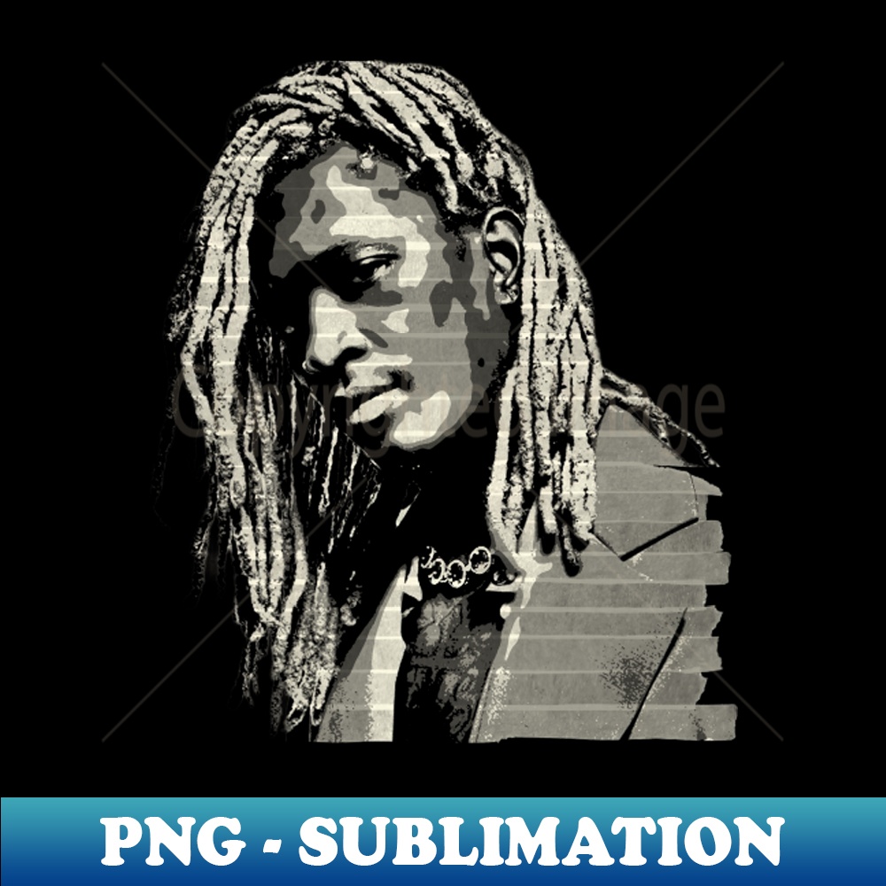 Young Thug - Paper Tape - PNG Transparent Sublimation Design | Inspire ...