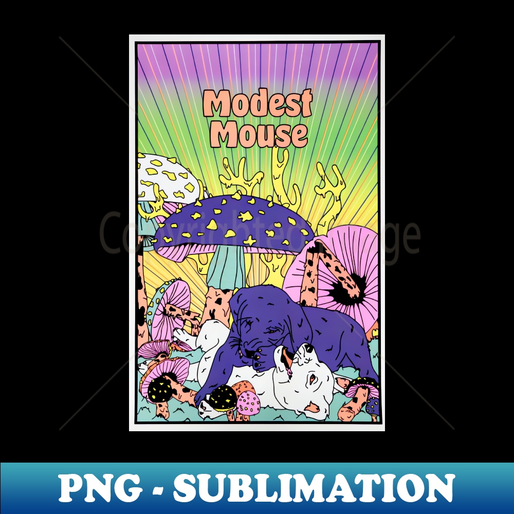 Modest Mouse - Retro PNG Sublimation Digital Download - Perf | Inspire ...