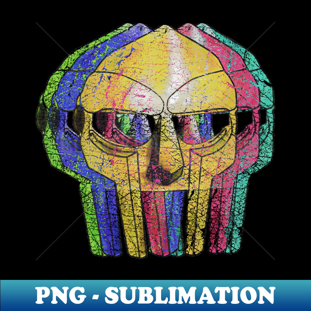 Vintage Doom Mask - PNG Sublimation Digital Download - Perfe | Inspire Uplift
