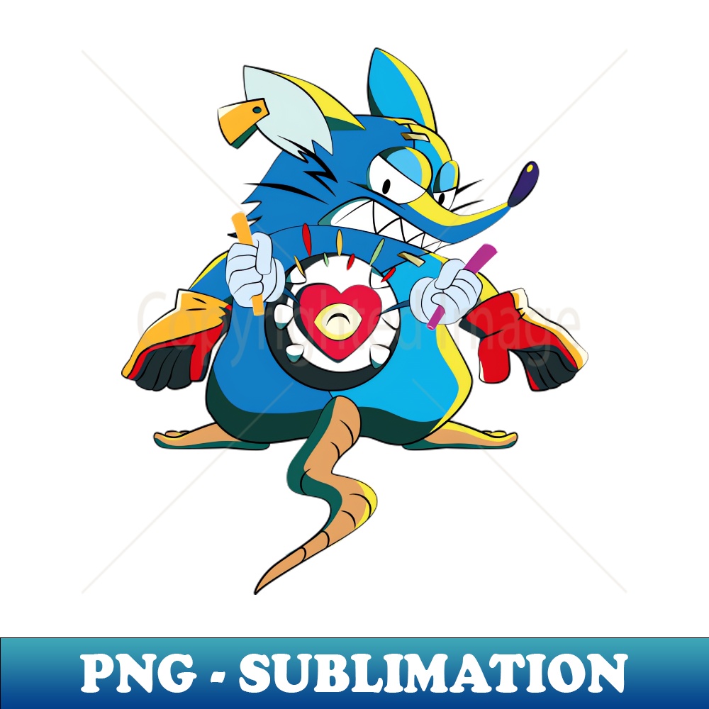 Angry rodent cover - PNG Transparent Sublimation File - Defy | Inspire ...