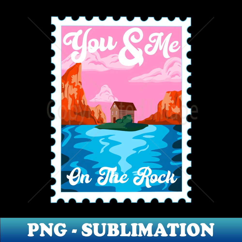On The Rock Stamp - Exclusive Sublimation Digital File - Per | Inspire ...