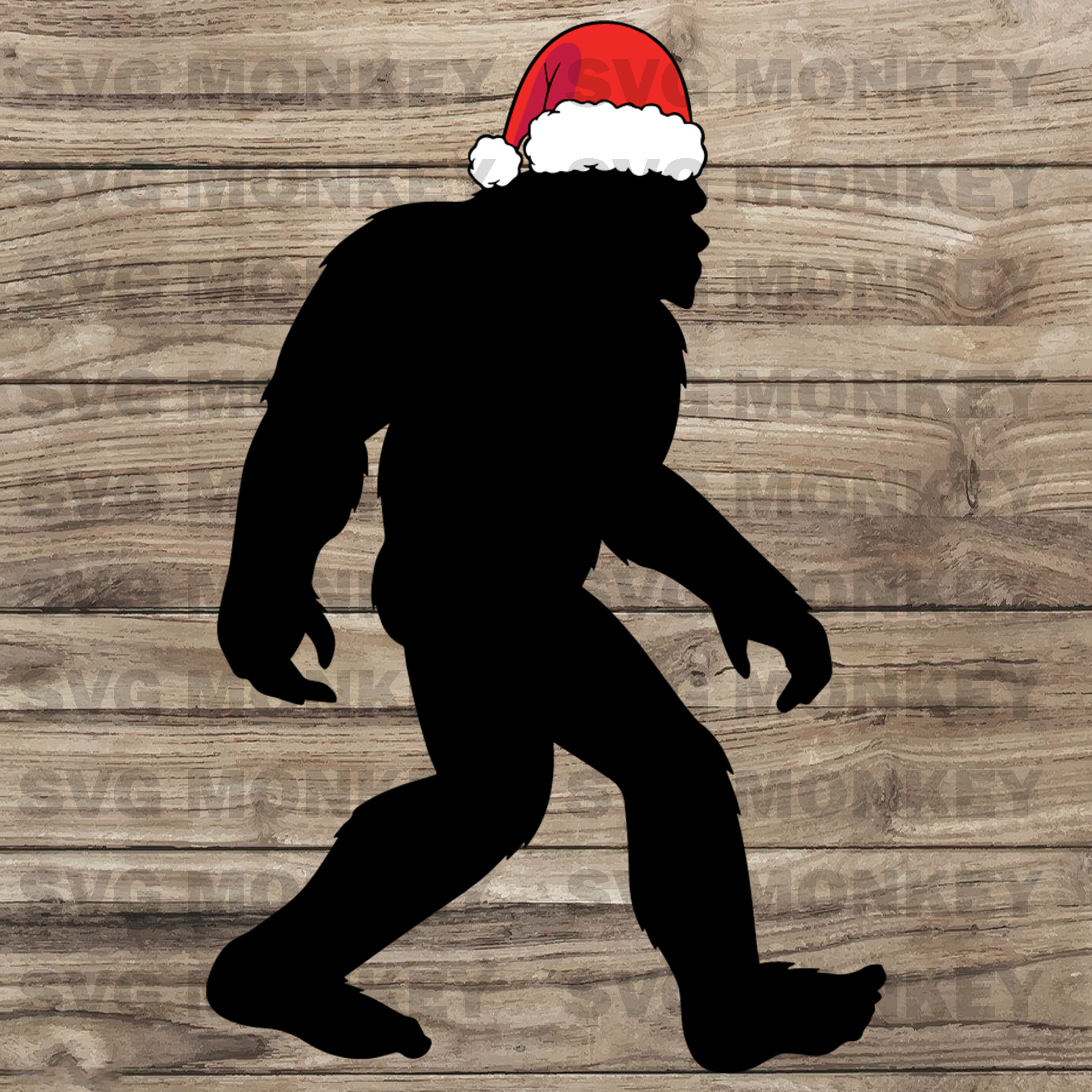 Bigfoot Svg, Chrtistmas Svg, Big Foot Svg, Yeti Svg, Sasquat | Inspire ...