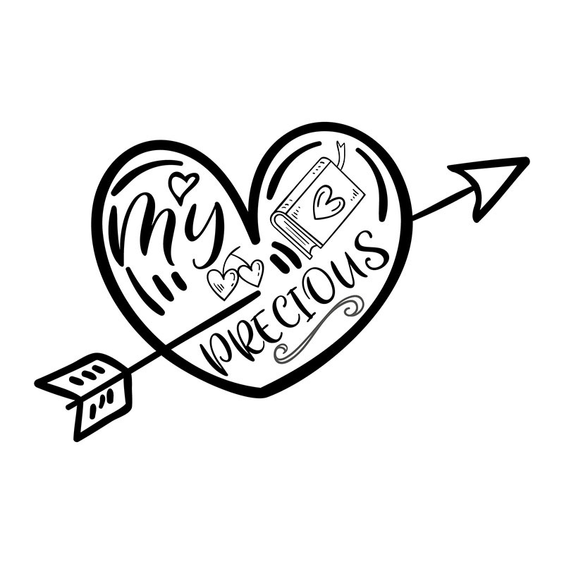 My Precious Valentine Svg, Valentine Svg, My Precious Svg, V | Inspire Uplift