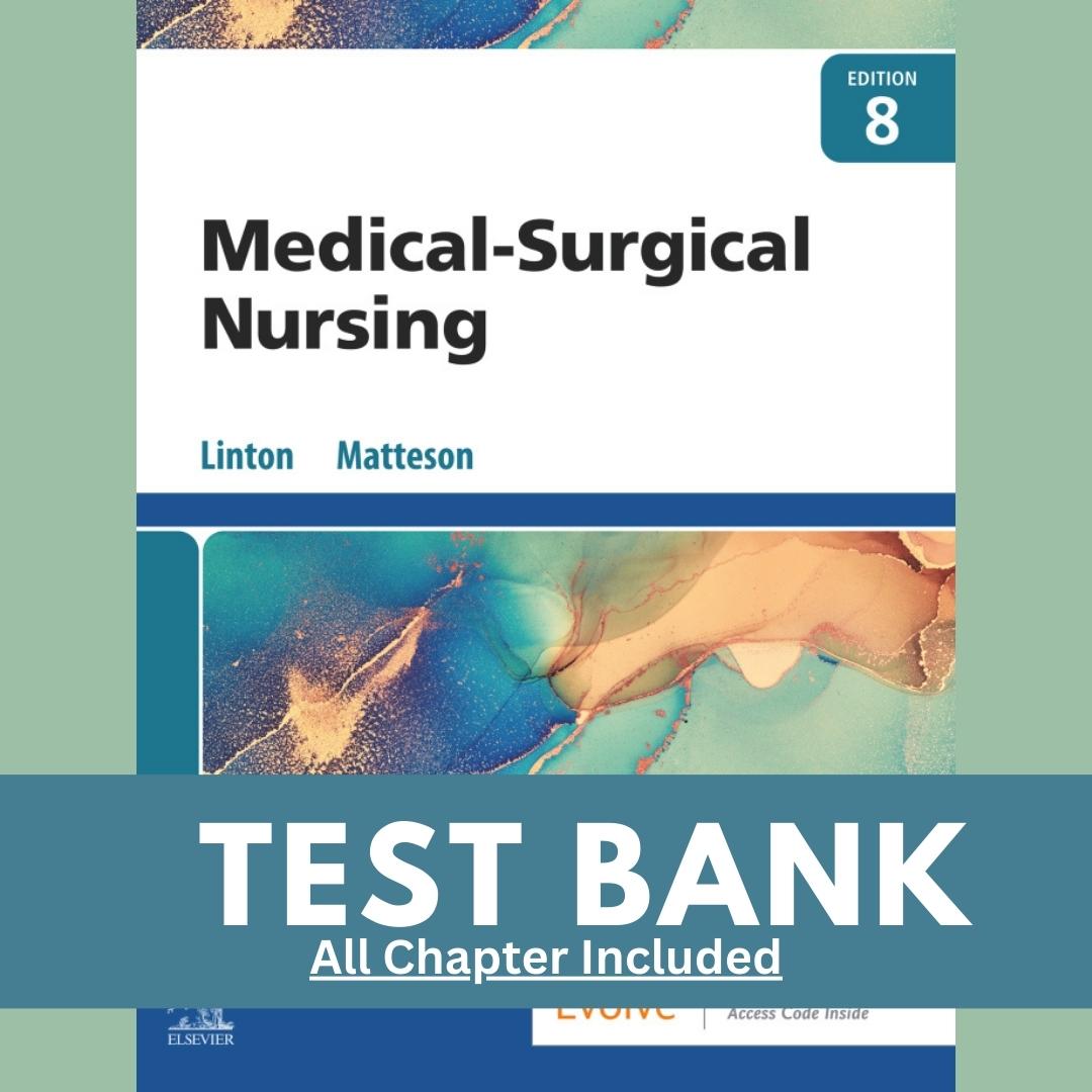 EST BANK FOR MEDICAL SURGICAL NURSING 8TH EDITION LINTON BY | Inspire ...