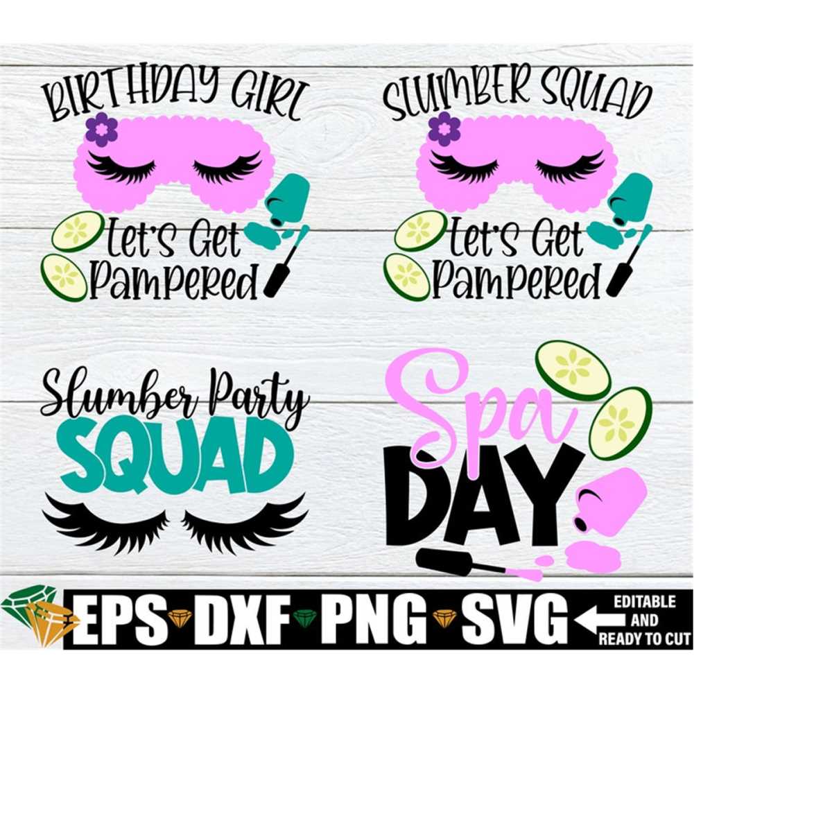 spa party svg - Inspire Uplift