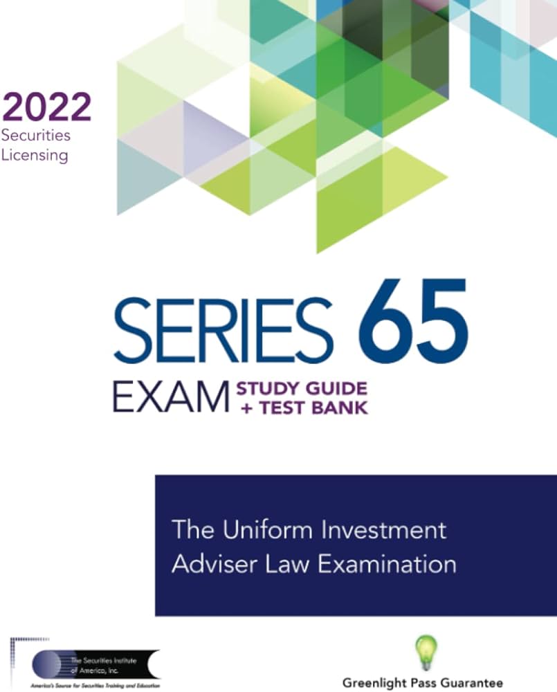 Series 65 Exam Study Guide 2022 & Test Bank - Inspire Uplift