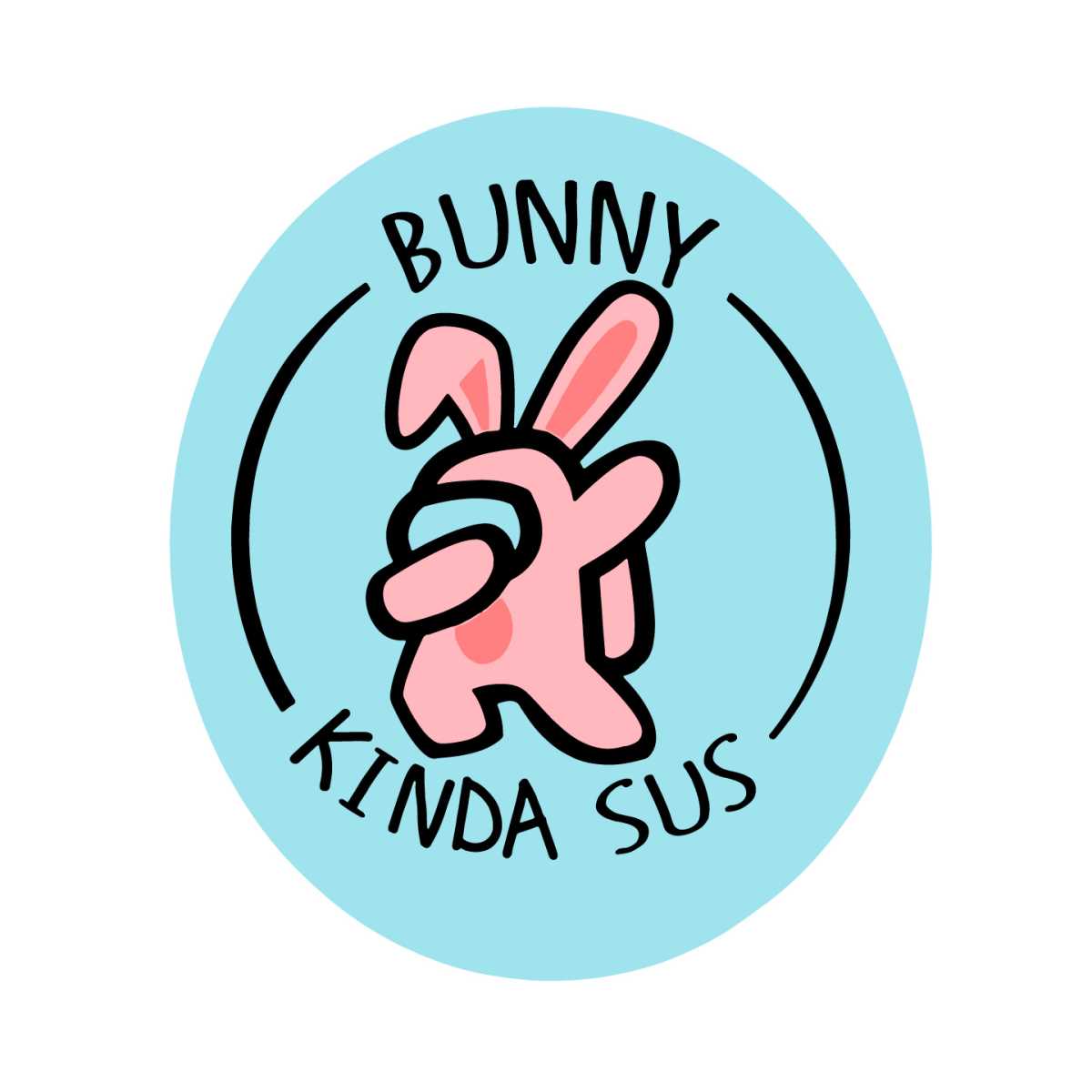 Bunny Kinda Sus Among Us Easter Svg, Easter Svg, Bunny Among | Inspire ...