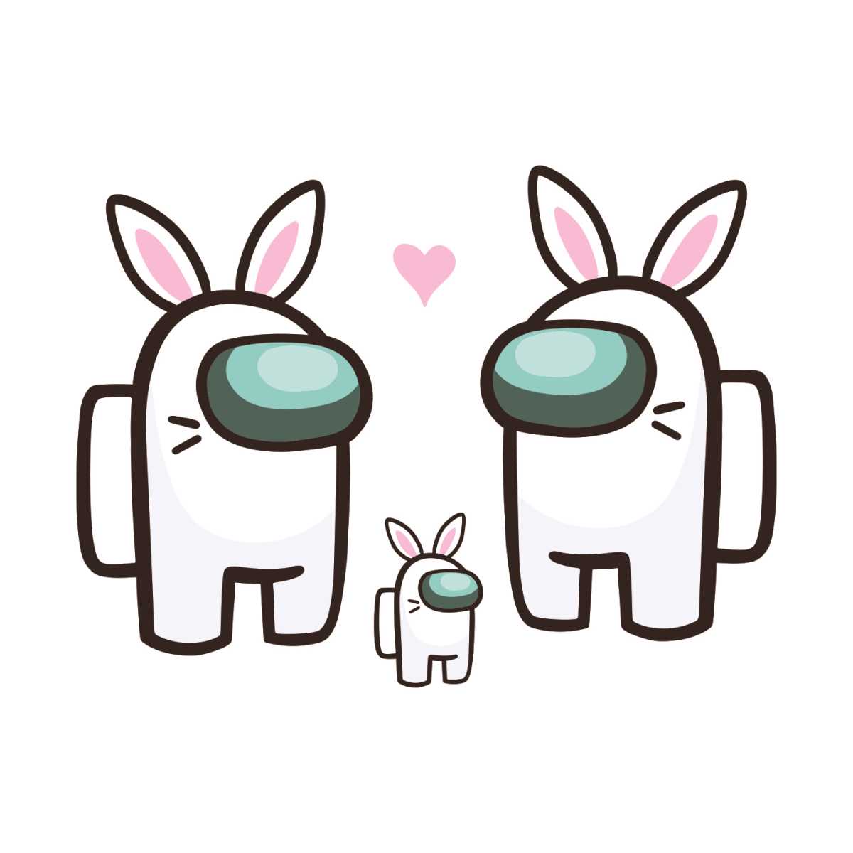 Bunny Among Us Svg, Easter Svg, Bunny Svg, Easter Bunny Svg, | Inspire ...