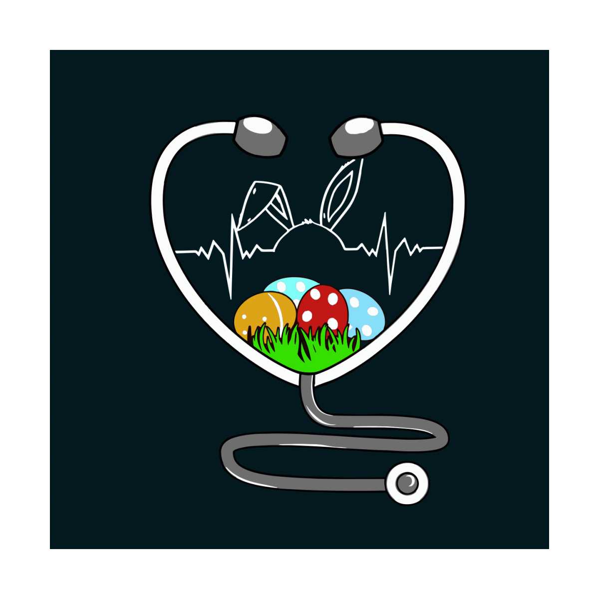 Nurse Heart Easter Svg, Easter Day Svg, Easter Svg, Nurse He | Inspire ...