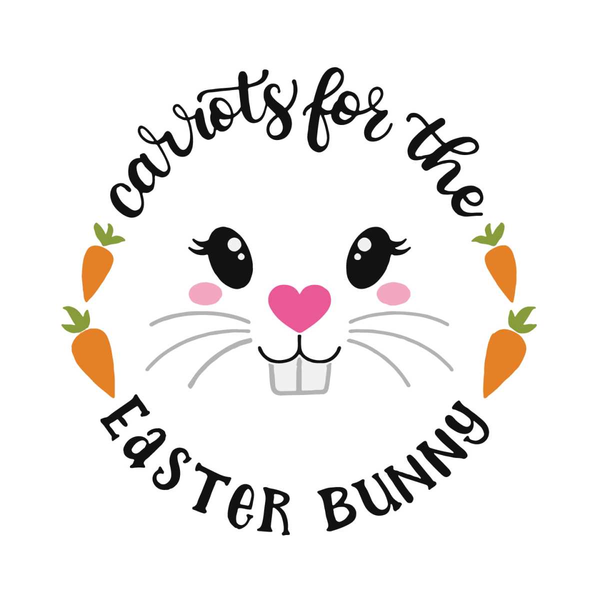 Carrots For The Easter Bunny Svg, Easter Svg, Easter Bunny S | Inspire Uplift