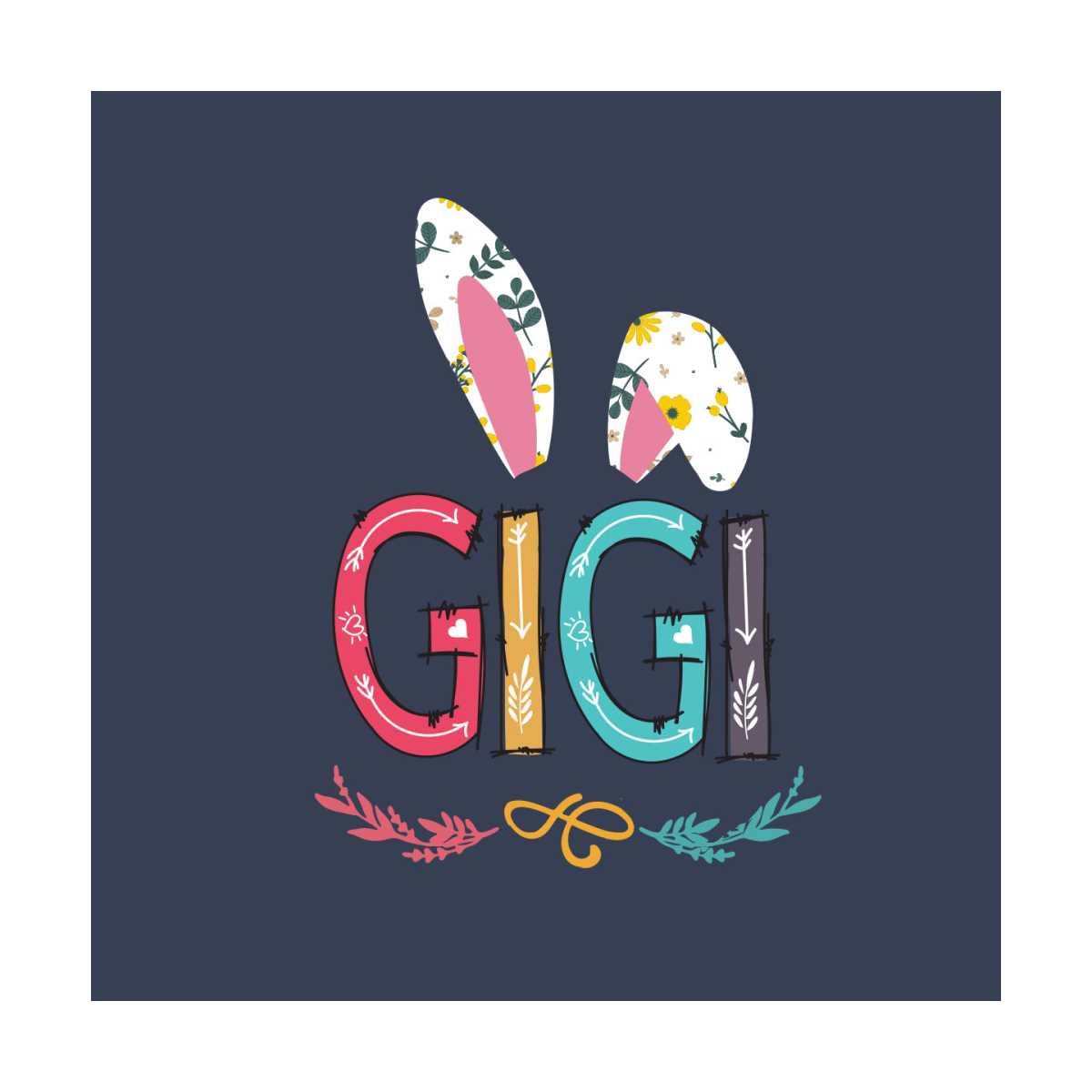 gigi bunny svg png - Inspire Uplift