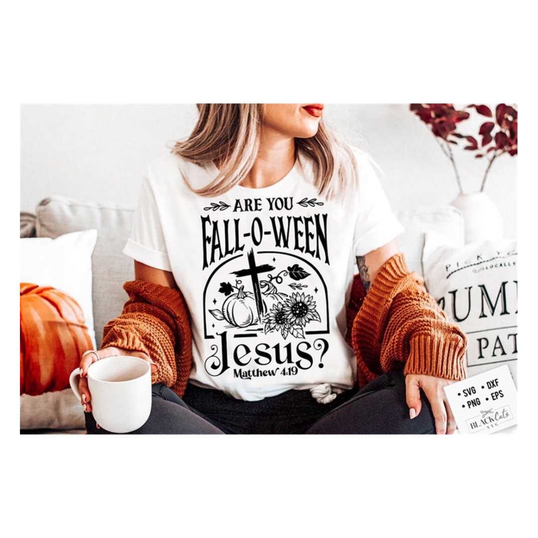 Are You Fall-O-Ween Jesus SVG, Christian Halloween Fall Jesu | Inspire ...