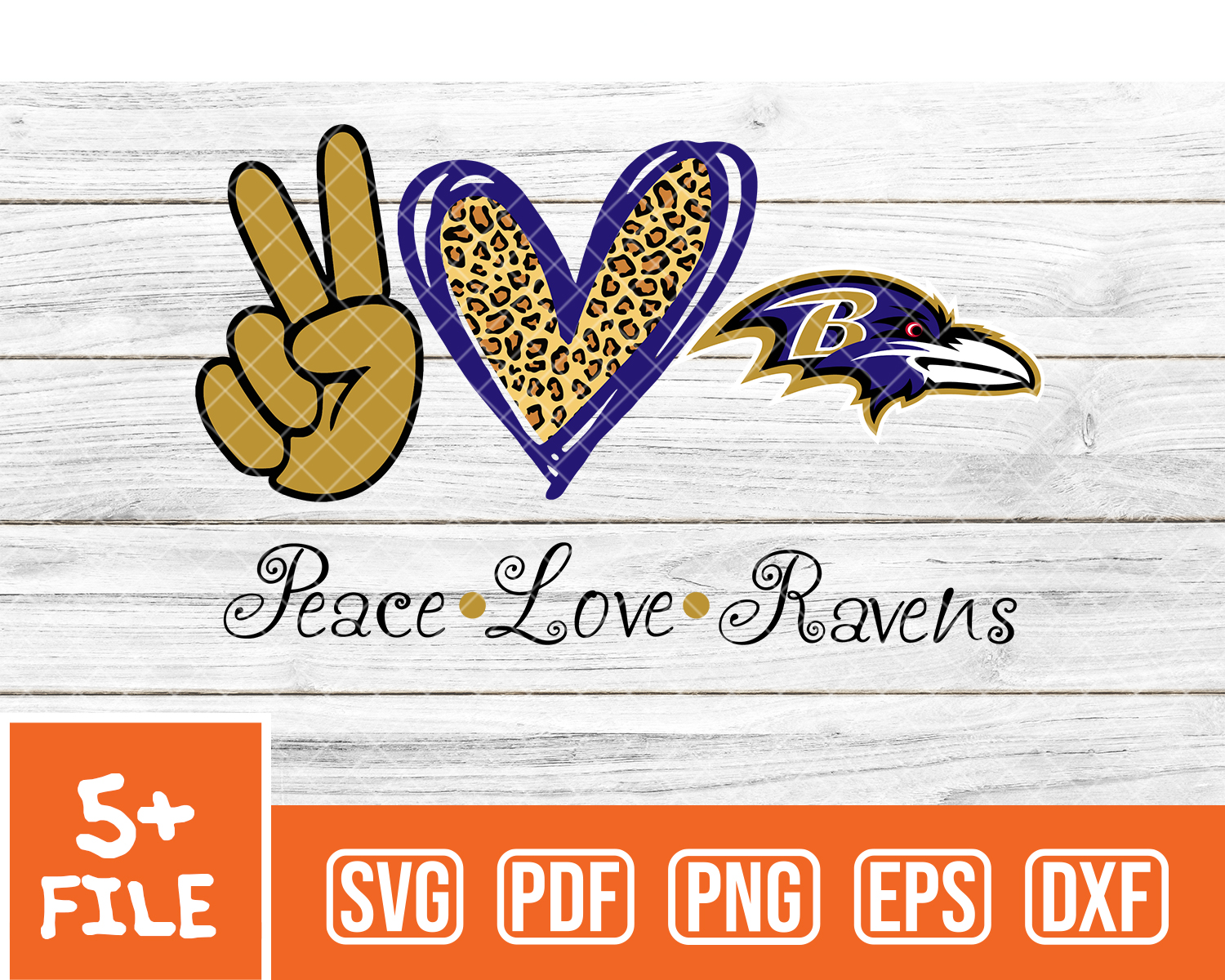 Baltimore Ravens Svg , Peace Love NfL Svg, Team Nfl Svg 03 - Inspire Uplift