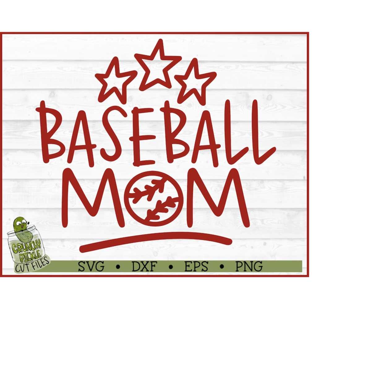 Baseball Mom SVG cutting file for Cricut or Silhouette Cutti - Inspire ...
