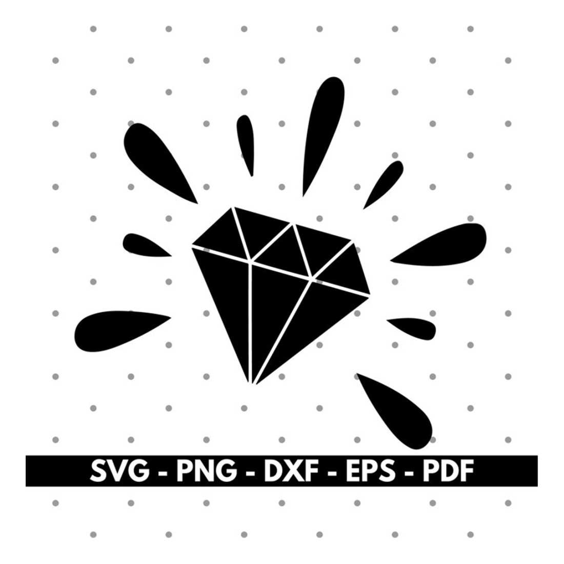 Diamond svg, Cricut and Silhouette files, Cut files, Vector, | Inspire ...