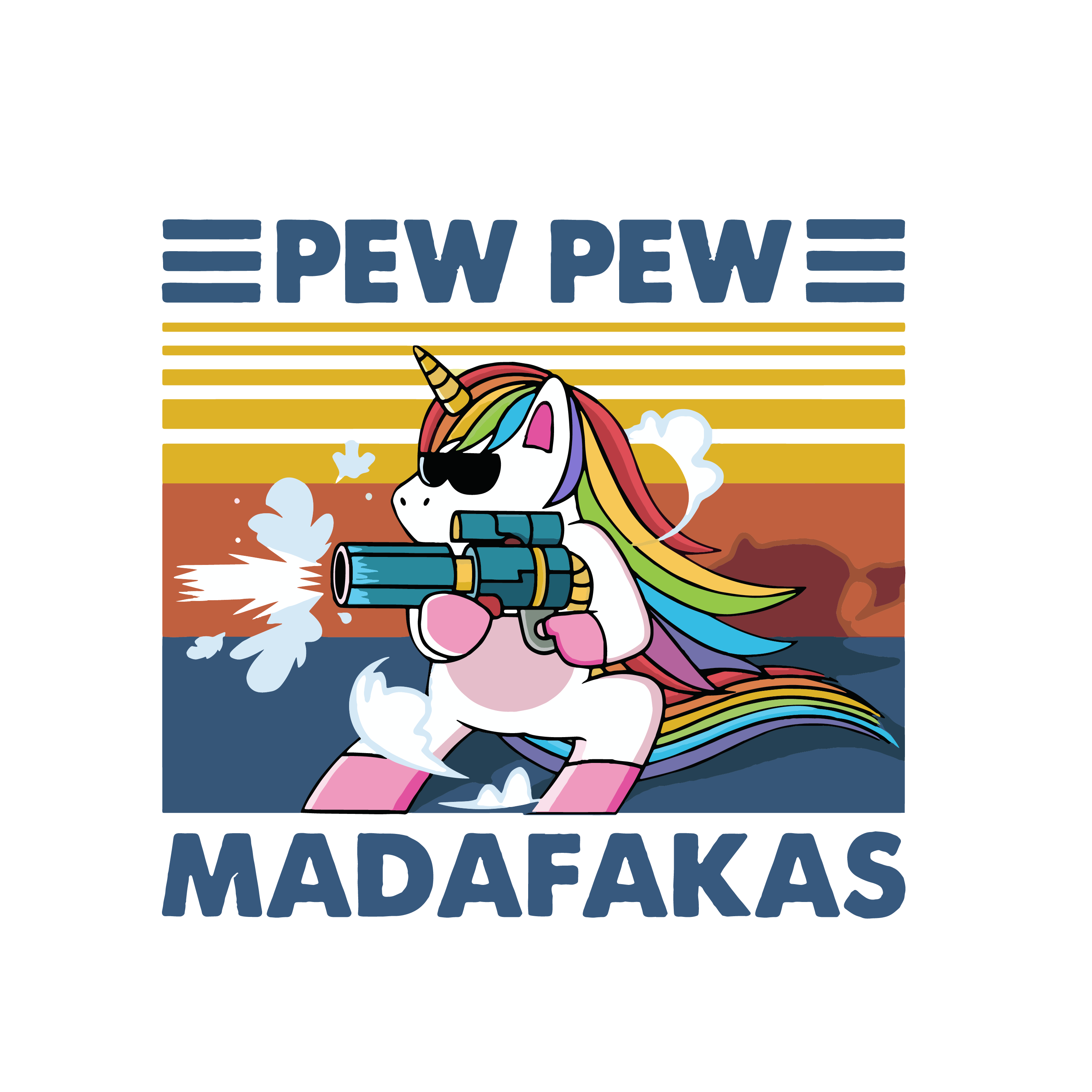 Pew Pew Madafakas Svg, Animal Svg, Unicorn Pew Pew Madafakas | Inspire ...