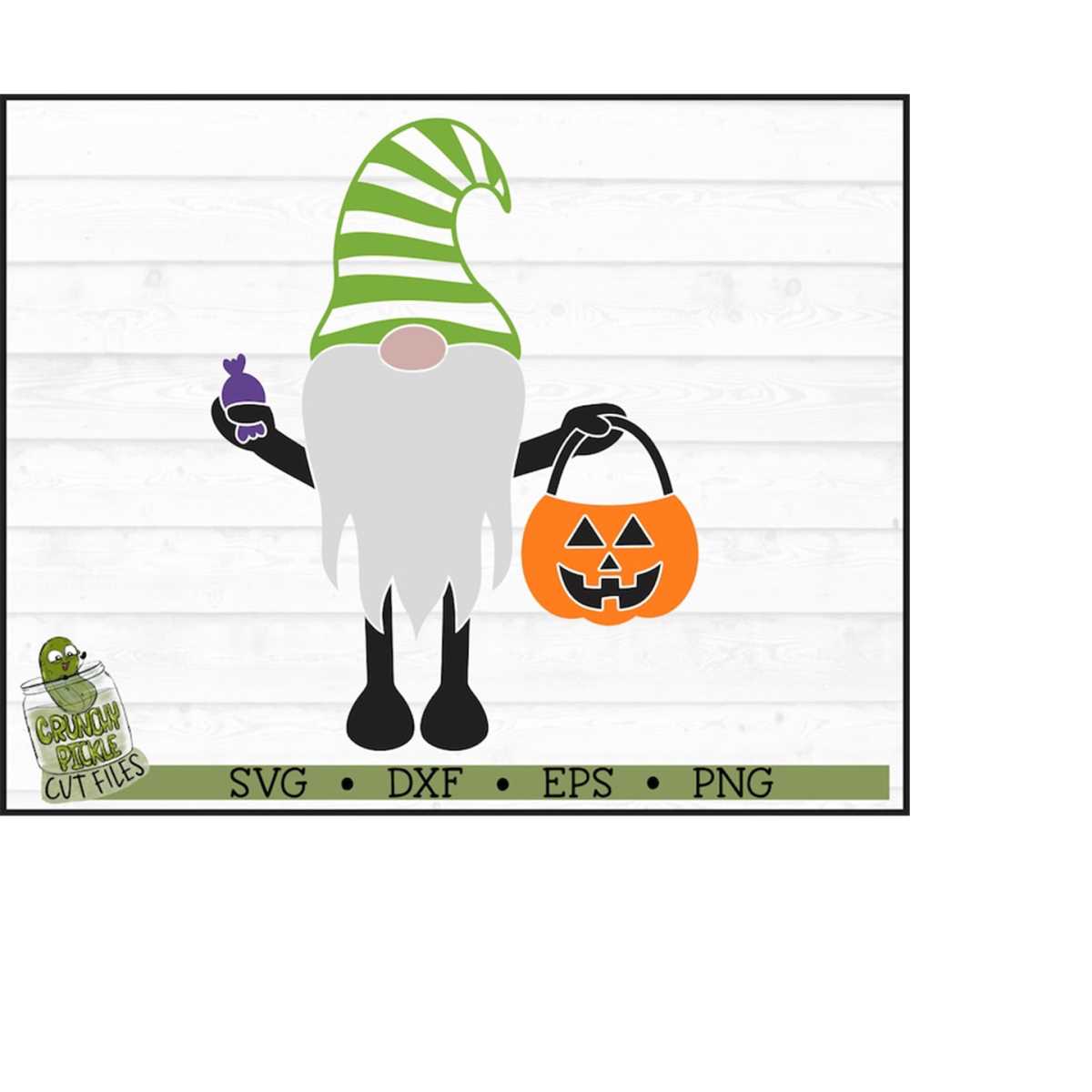 Halloween Gnome Candy SVG File, dxf, eps, png, Halloween Gno - Inspire ...