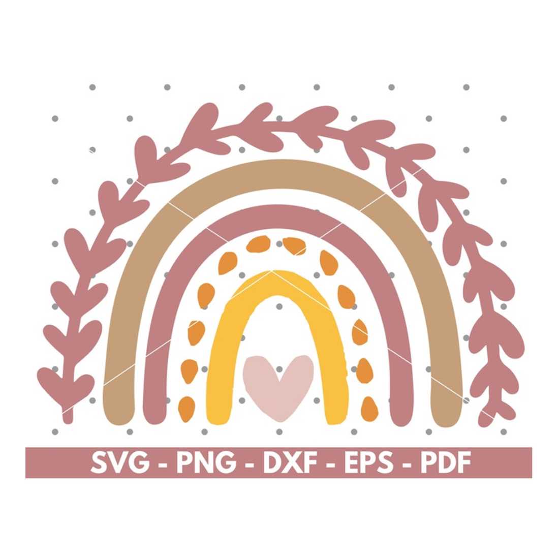 Rainbow svg, rainbow svg for cricut, Boho rainbow svg Files, | Inspire ...