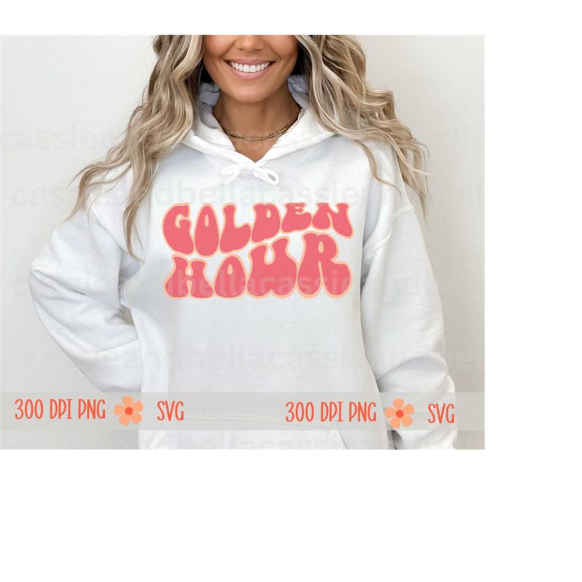 Golden Hour PNG, Golden Hour SVG, Sunset PNG, Trendy Retro L | Inspire ...