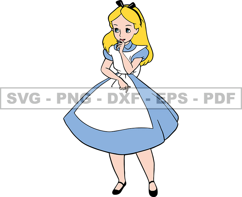 Alice in Wonderland Svg, Alice Svg, Cartoon Customs Svg, Inc | Inspire ...
