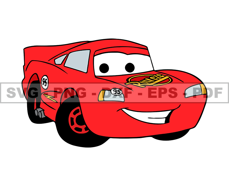 Disney Pixar's Cars png, Cartoon Customs SVG, EPS, PNG, DXF | Inspire ...