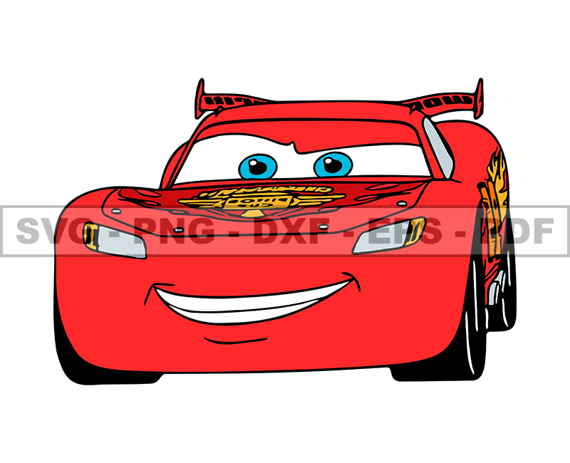Disney Pixar's Cars png, Cartoon Customs SVG, EPS, PNG, DXF | Inspire ...