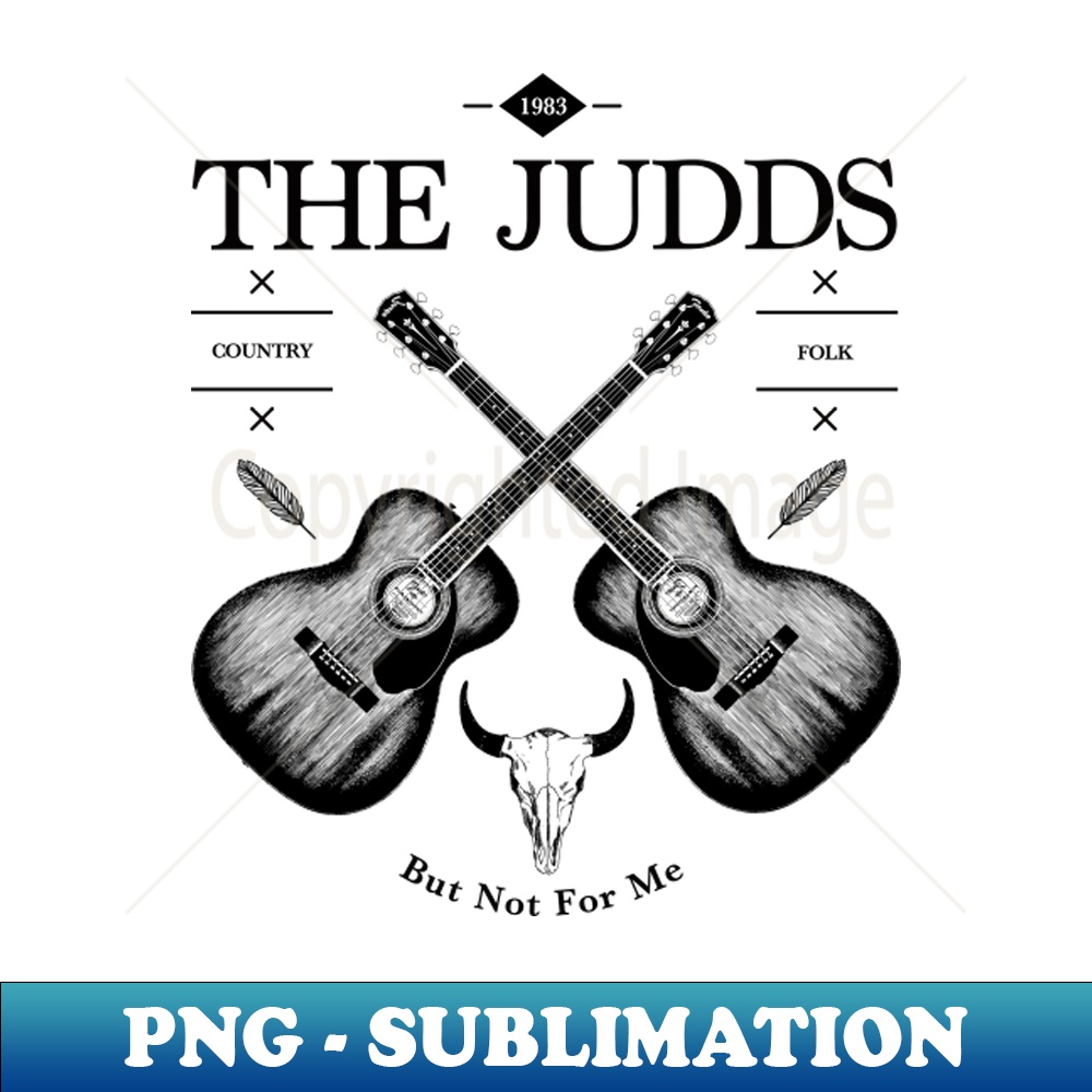 The Judds Acoustic Guitar Logo - Professional Sublimation Di | Inspire ...