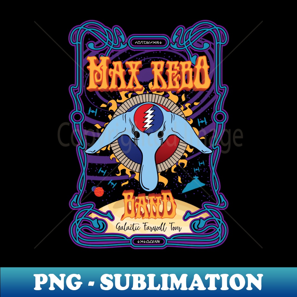 Max Rebo Band Galactic Farewell Tour - Funny Star Wars - PNG | Inspire ...