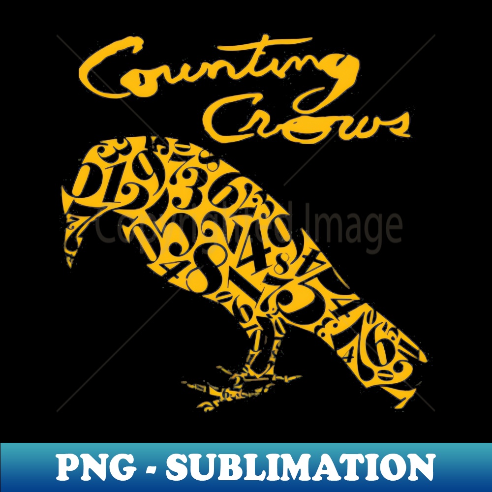 Counting Crows kak 4 - PNG Transparent Sublimation File - St | Inspire ...