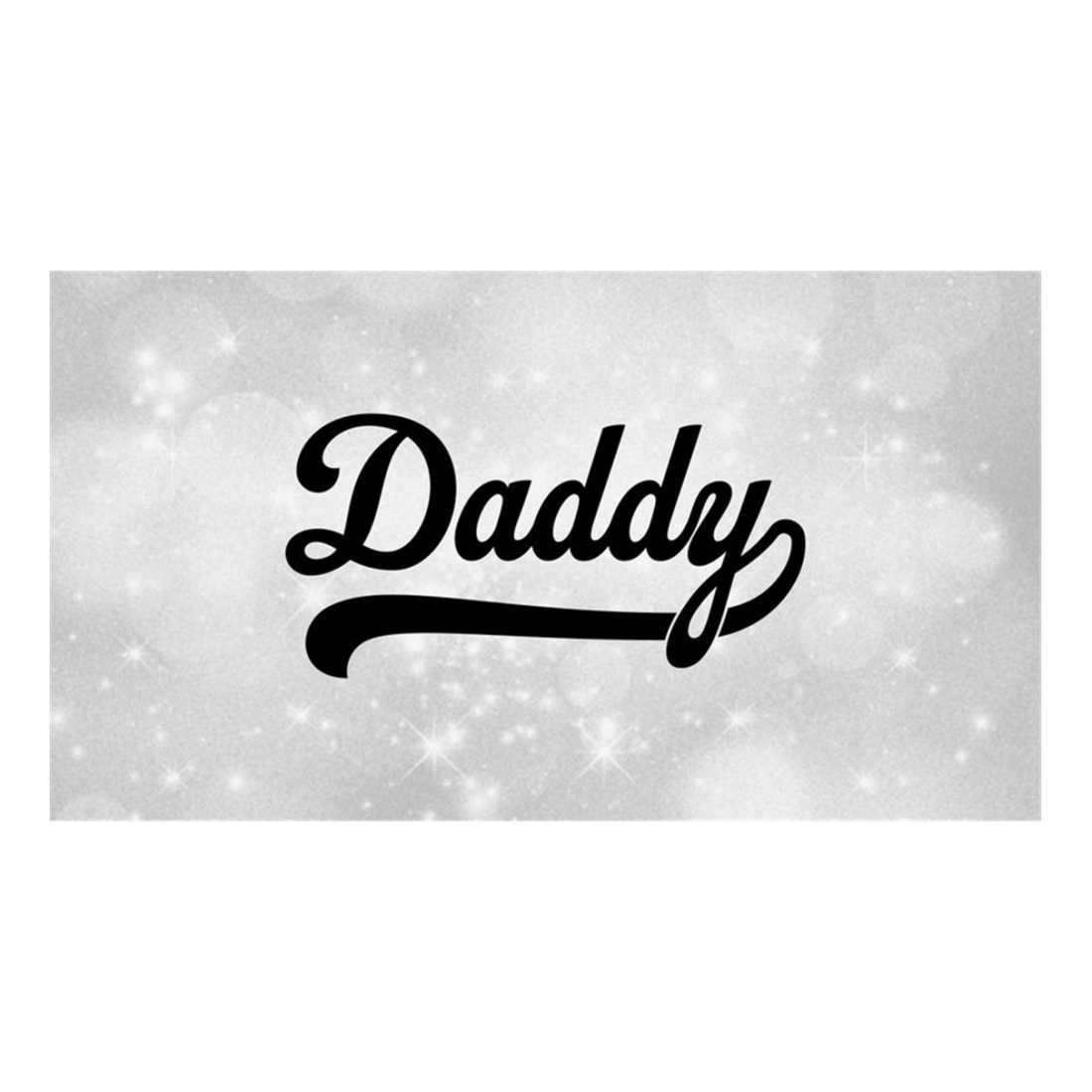 Family Clipart - Fathers or Dads: Simple Word 'Daddy' in Fan | Inspire ...
