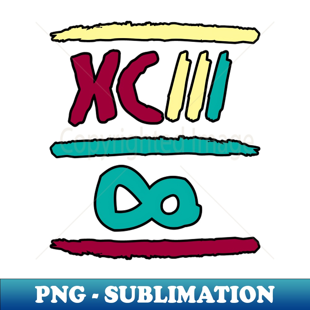 XCIII Paint - High-Quality PNG Sublimation Download - Bold | Inspire Uplift