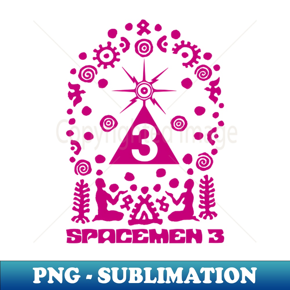 SPACEMEN 3 Psychedelic Tribe Original illustration - PNG Sub | Inspire ...