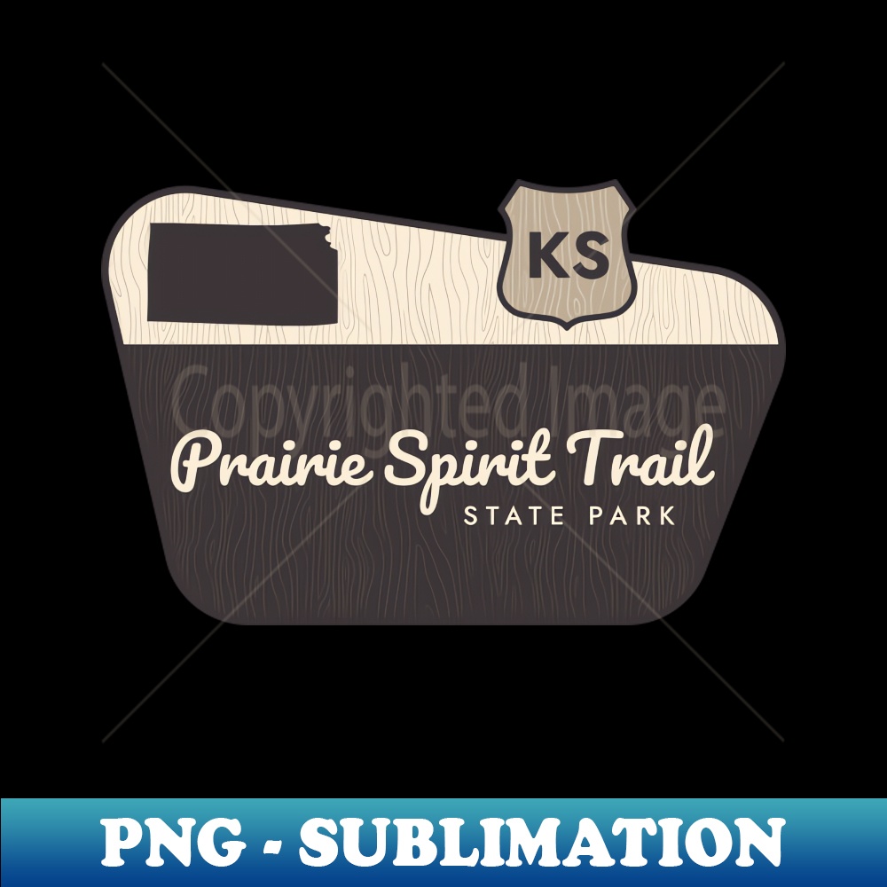 Prairie Spirit Trail State Park Kansas Welcome Sign - Retro | Inspire ...