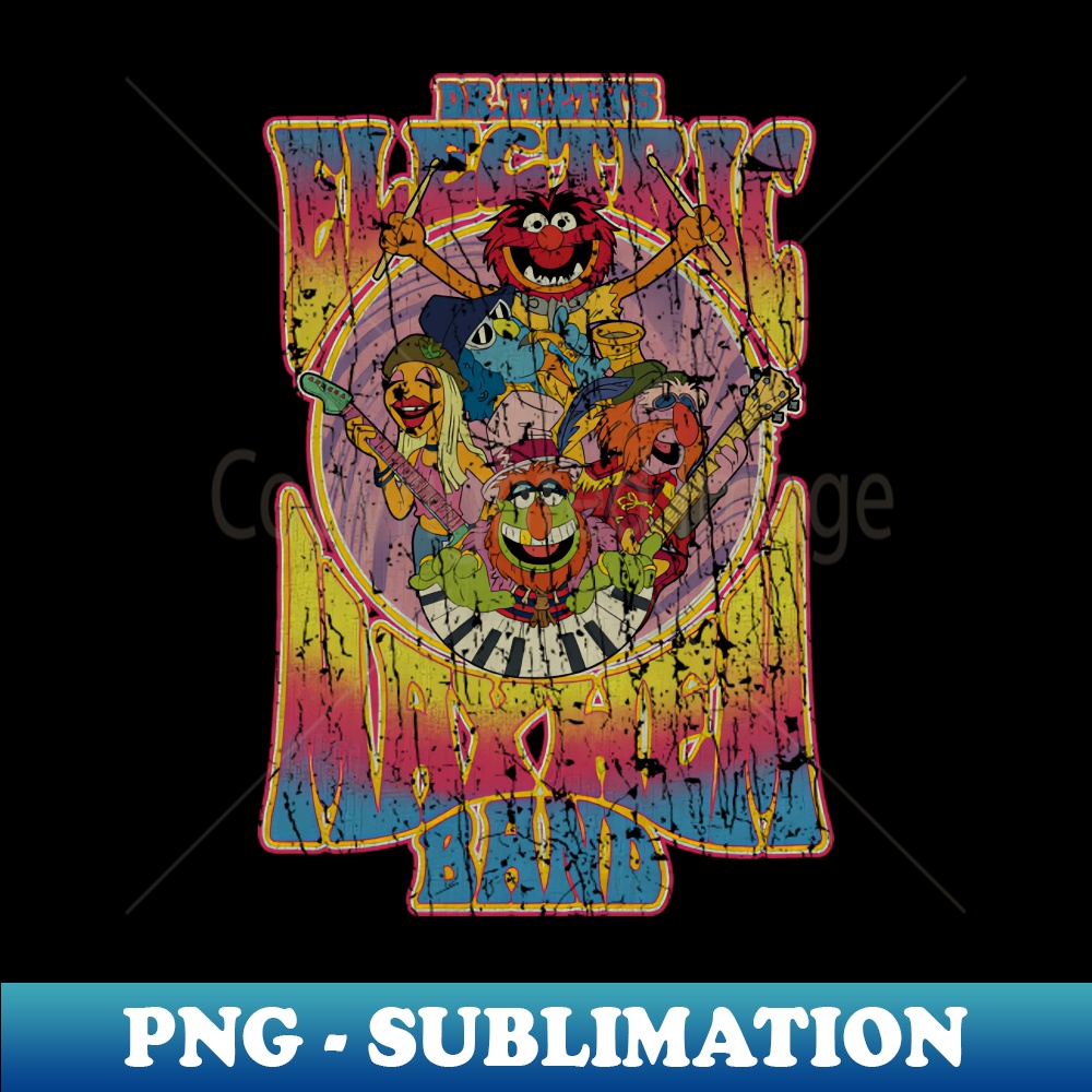 Muppets - Dr Teeth Electric Mayhem Band - Signature Sublimat | Inspire ...