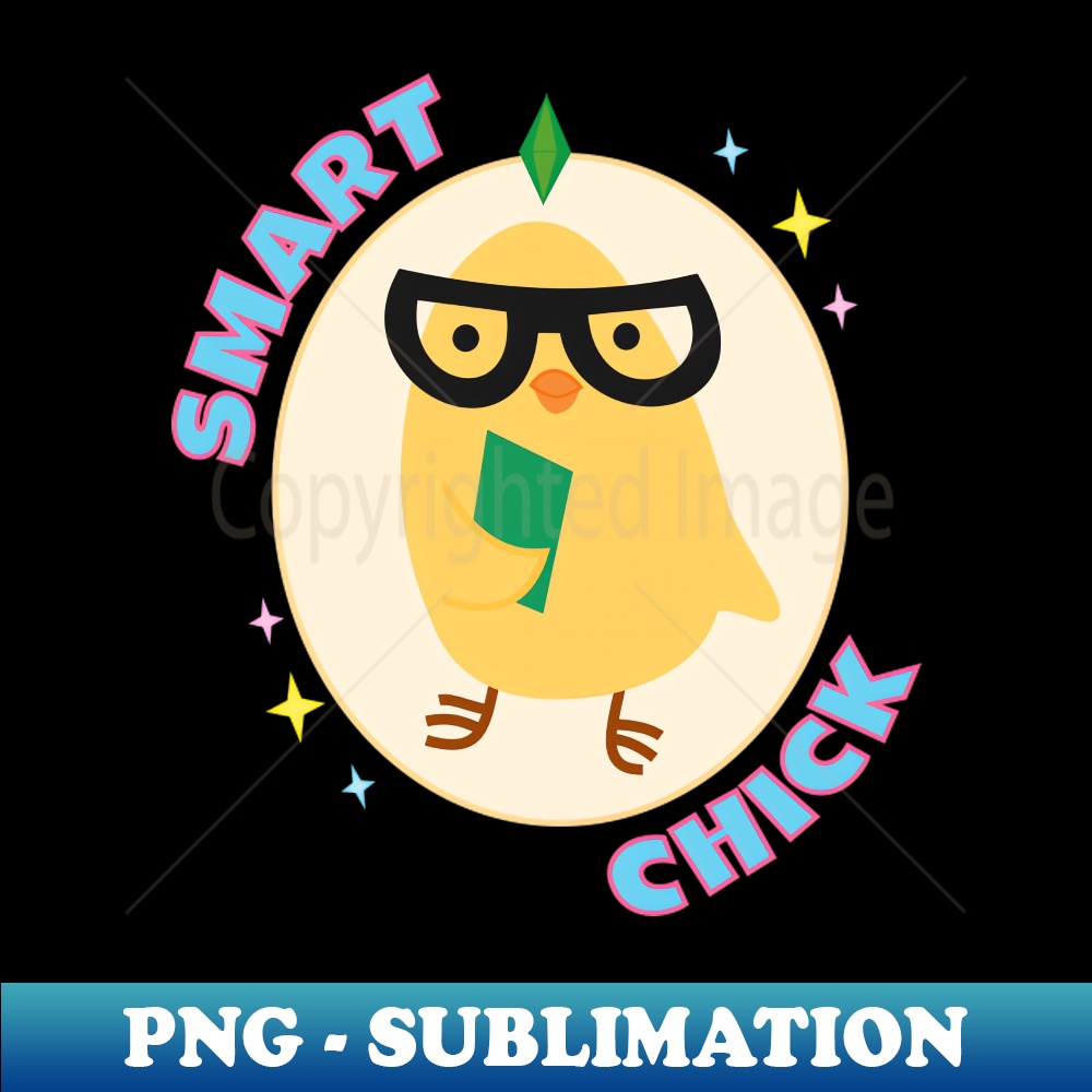 Smart chick - PNG Transparent Sublimation Design - Transform | Inspire ...