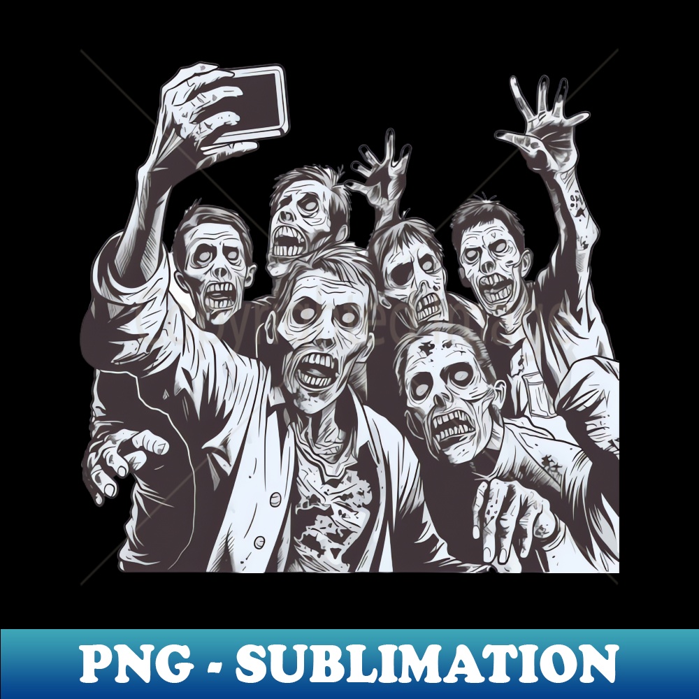 Zombie apocalypse Halloween - Instant Sublimation Digital Do - Inspire ...