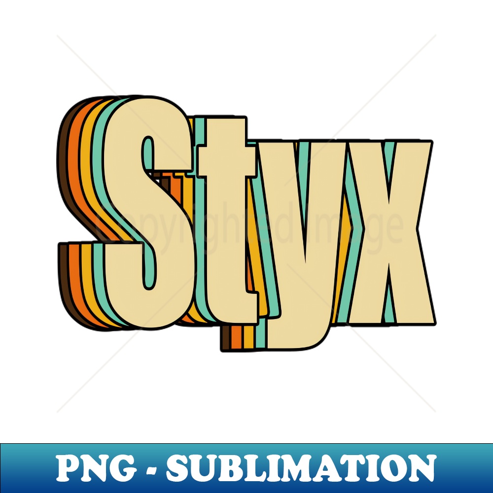 Styx - Signature Sublimation PNG File - Bold & Eye-catching | Inspire ...