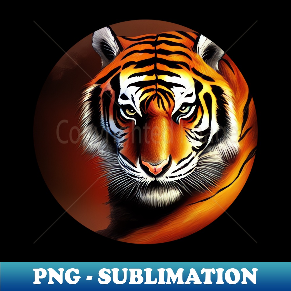 Tiger - Instant PNG Sublimation Download - Add a Festive Tou | Inspire ...
