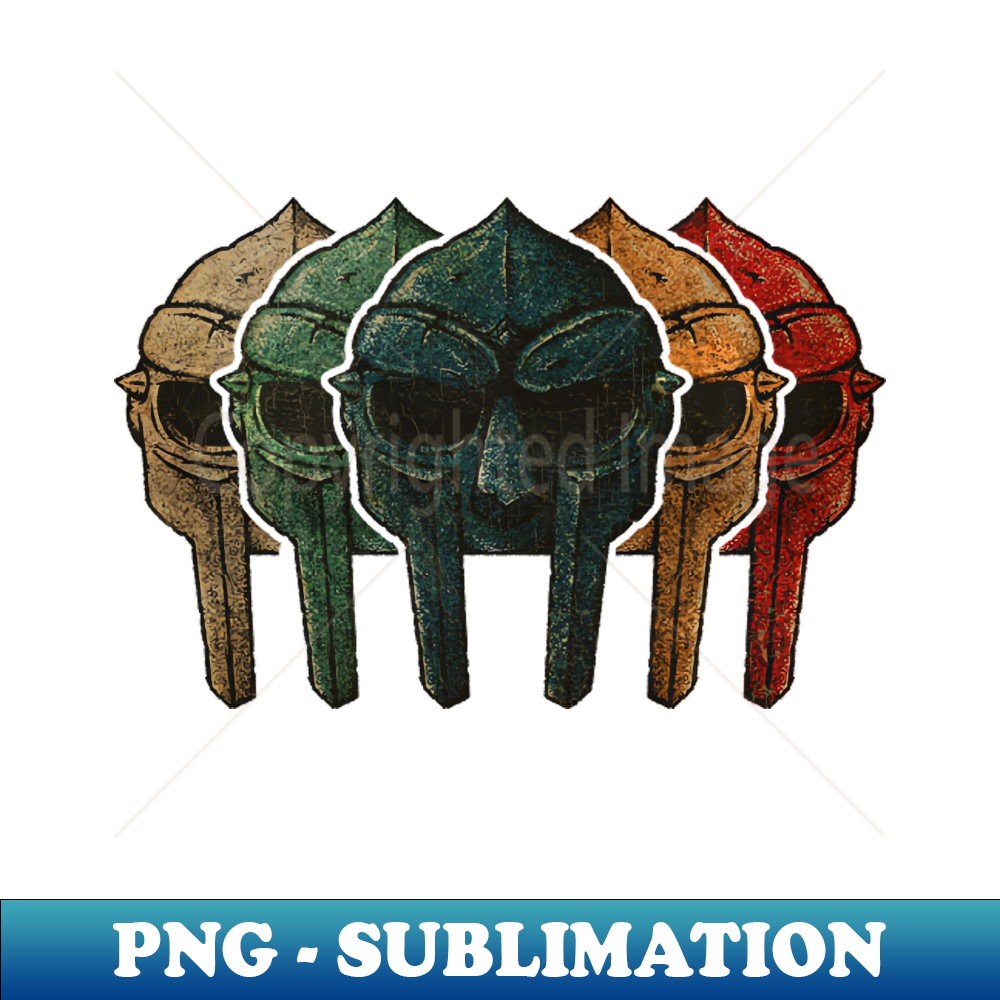 Retro - MF DOOM MASK - Modern Sublimation PNG File - Transf | Inspire ...