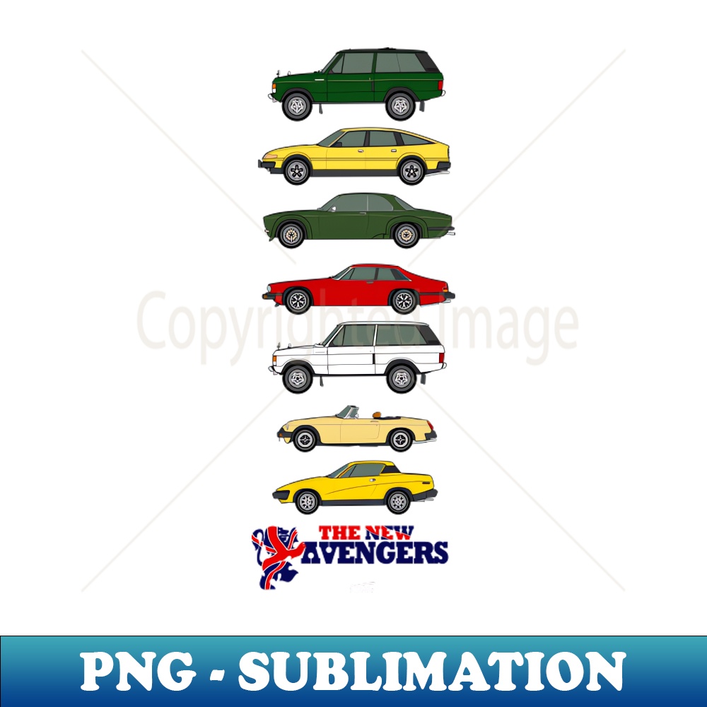 The New Avengers car collection - Signature Sublimation PNG | Inspire ...