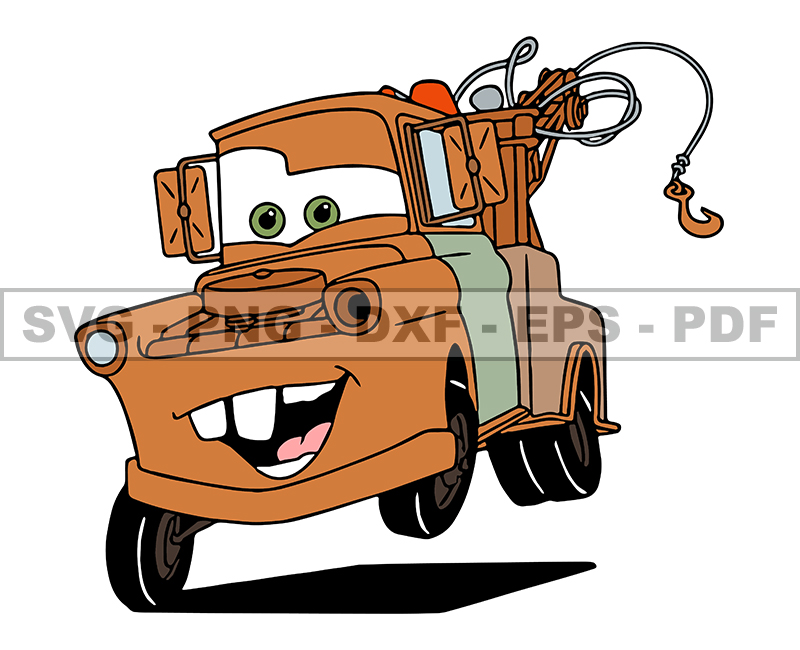 Disney Pixar's Cars png, Cartoon Customs SVG, EPS, PNG, DXF | Inspire ...