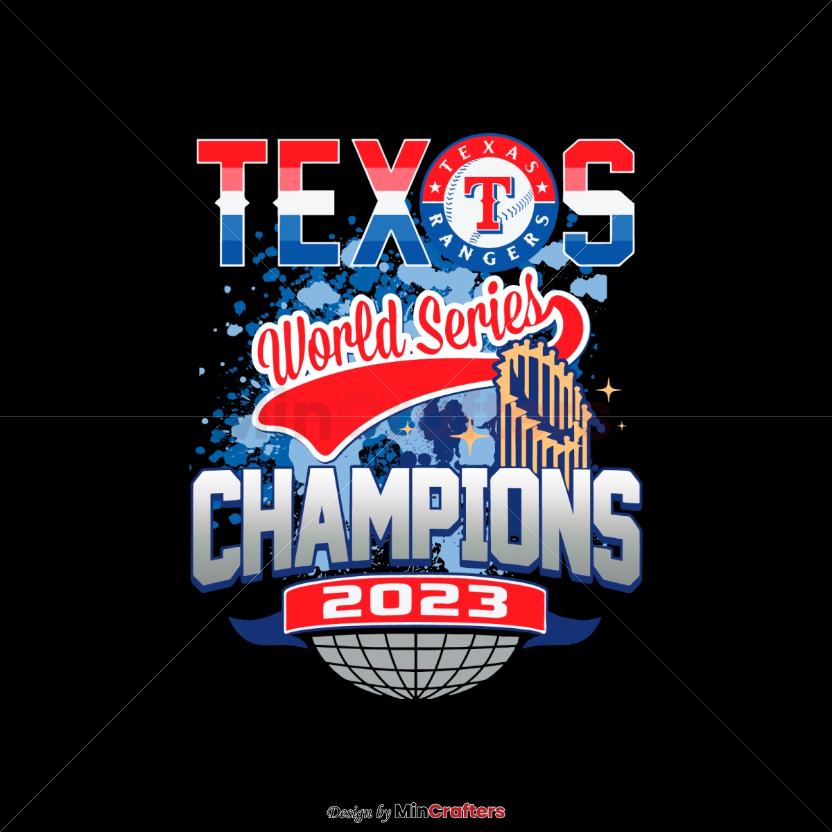 Texas World Series Champions 2023 SVG Cutting Digital File | Inspire Uplift